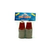 Black Duck Brand 2oz Mini Red Plastic Disposable Cups, 100 ct, Small ...