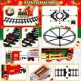 POCO DIVO Christmas Hanging Train Set, On Tree Tracks Underneath ...