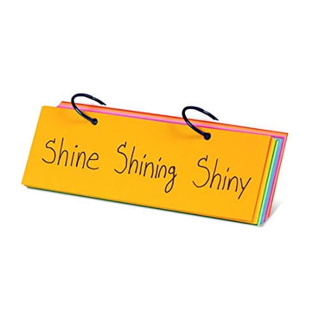 Hygloss Products Study Buddies Cards - Flashcards - Rectangle Shape - 3 ...