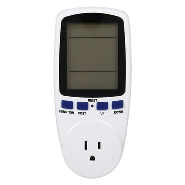 HBN Electronic Wattage Tester: Power Consumption Monitor, LCD Plug-in ...