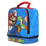 Nintendo's Super Mario Bros. Kids Insulated Double Compartment Lunch ...