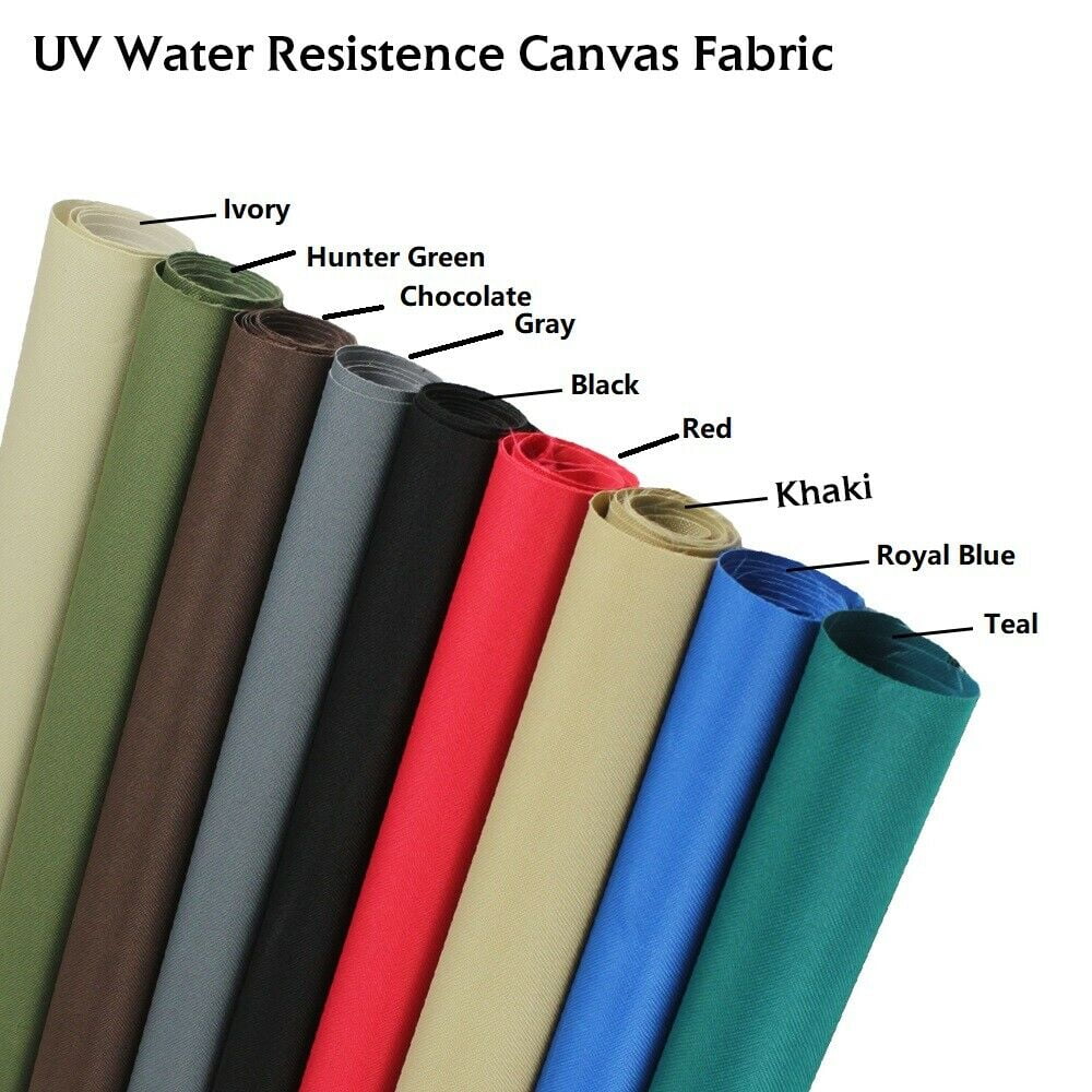 Waterproof Canvas Fabric Heavy Duty Outdoor 60Inches Patio Awning ...