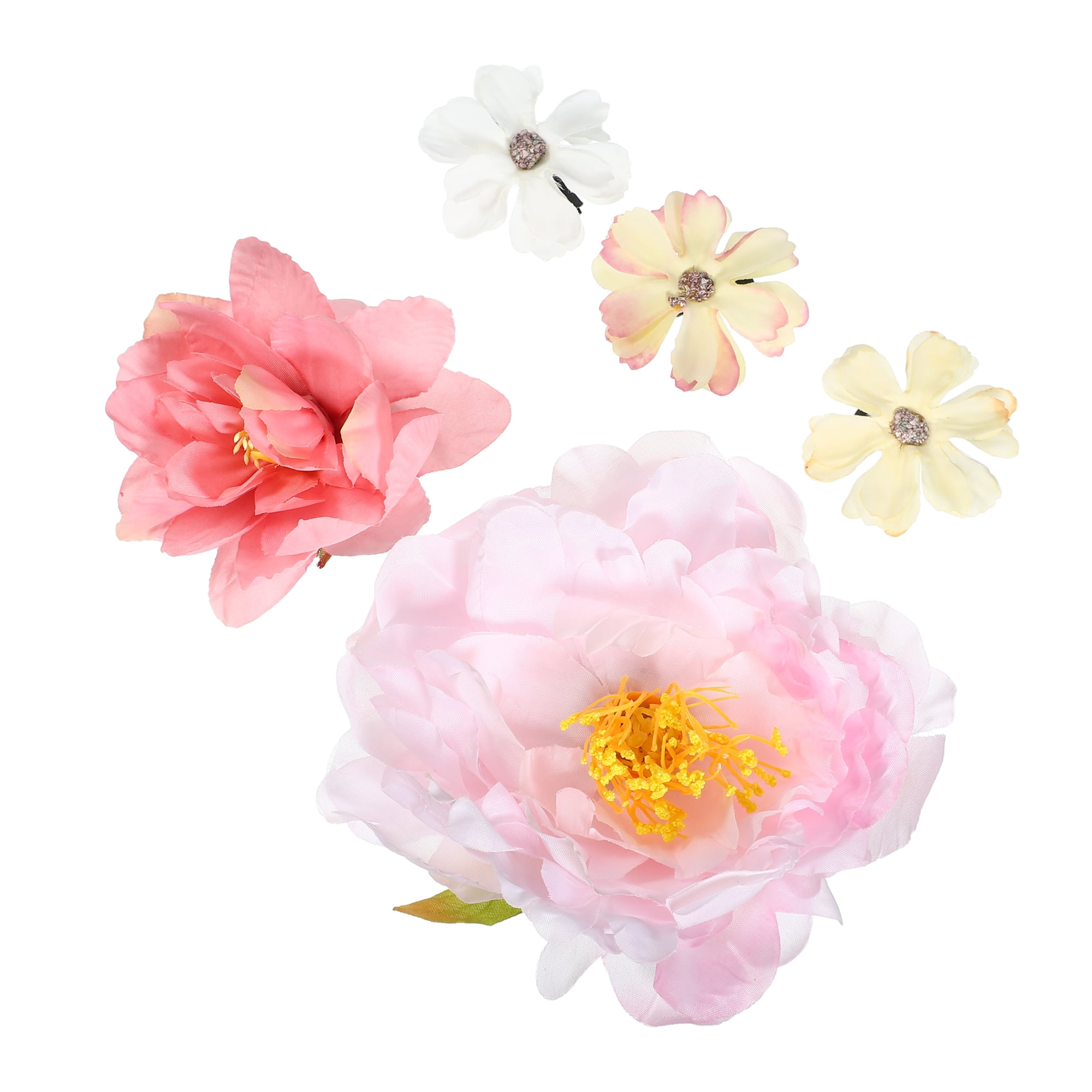 Click here for Unique Bargains 5pcs Flower Hair Clips Fake Flower... prices