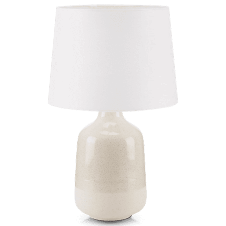 Bouclair Off White Glossed Ceramic Table Lamp - Walmart.ca