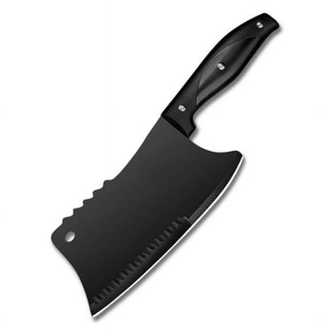 6 Pcs Chef's Knives Set Stainless Steel Cleaver Scissors Peeler Kitchen ...