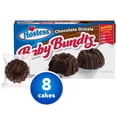 HOSTESS Baby Bundts Snack, Mini Chocolate Drizzle Bundt Cakes - 10 oz ...