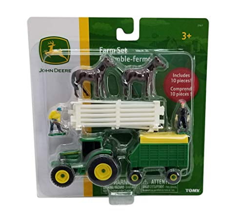 John Deere 10 Piece Farm Set - TBEK37657-WHITEFENCE - Walmart.com