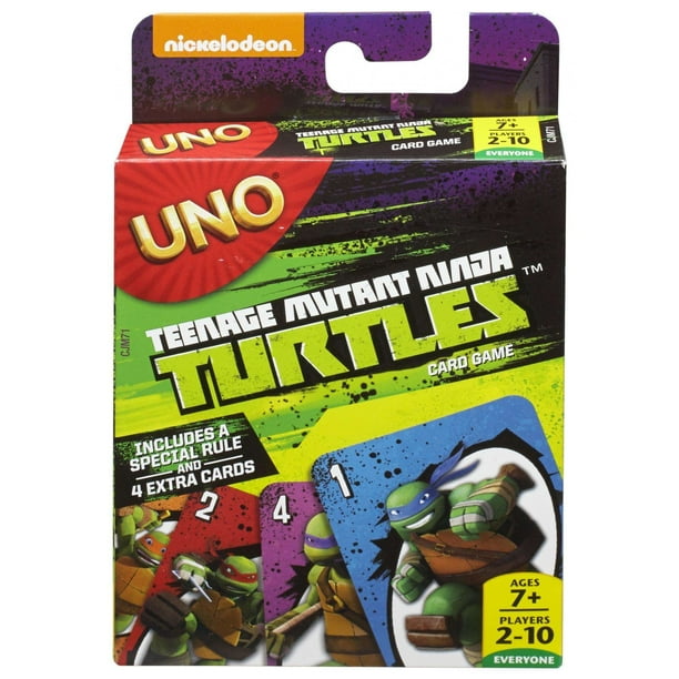 UNO Teenage Mutant Ninja Turtles - Walmart.com - Walmart.com