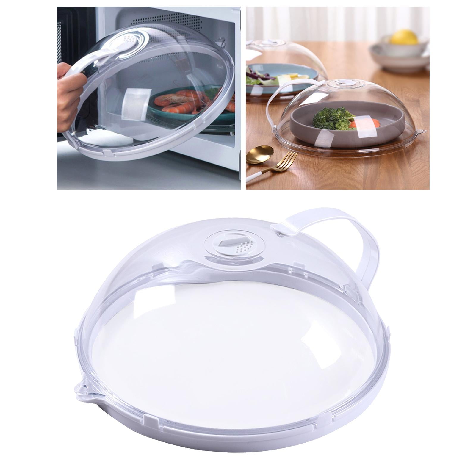 Microwave Cover Microwave Cover Lid with Steam Vents Holes Clear ...