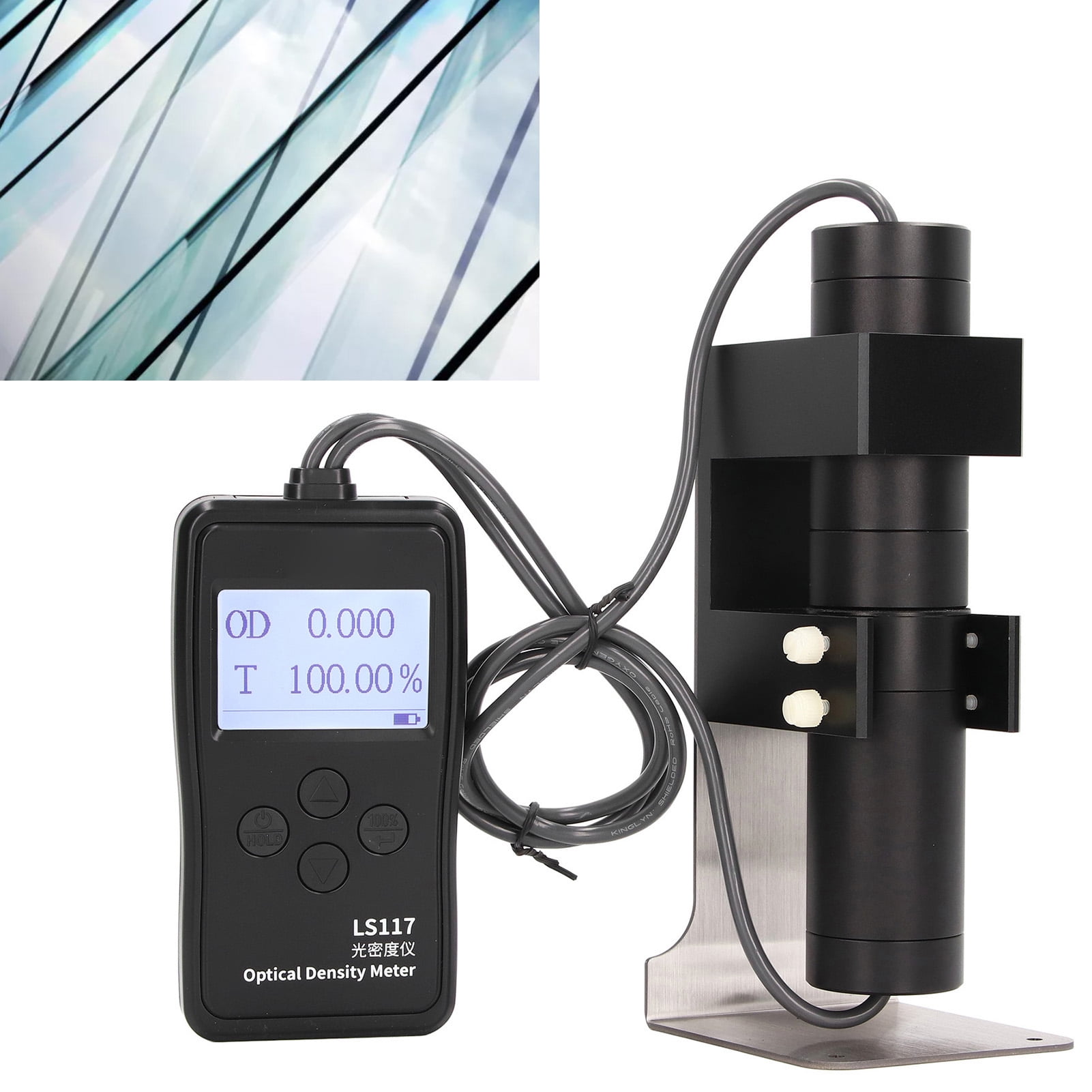 Medidor de transmisión de luces probador de transmitancia de luz 2 ...