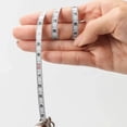 2m Tape Measure with Keychain, Retractable Portable Pocket Measuring ...