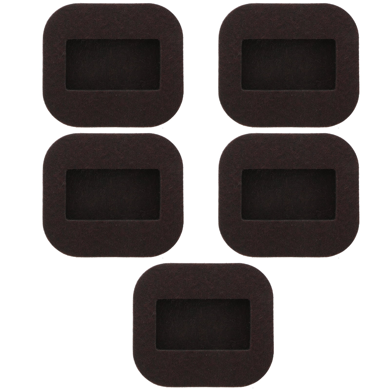 NUOLUX 5pcs Bed Stoppers Felt Furniture Pads Furniture Wheel Stoppers ...