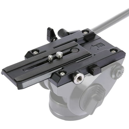Universal Aluminium Alloy Quick Release Plate Clamp Jaws Adapter Mount ...