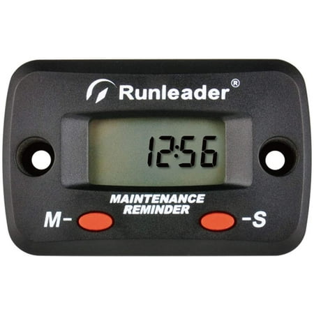 Runleader Self-Powered Hour Meter Tachometer,Multiple Maintenance ...