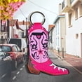 12x Western Cowboy Boot Lipsticks Holder Keychains Perfect for Standard ...