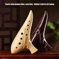 12 Hole Ceramic Ocarina Musical Instrument for Learners Ergonomic ...