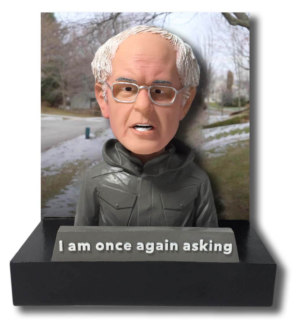 Bernie Sanders I'm Asking For Your Support Bobblehead - Walmart.com