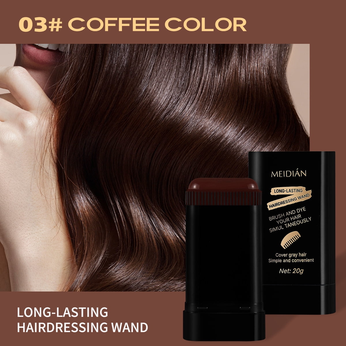 Click here for Unbranded Instant Coffee Brown Hair Touch-Up Stick... prices