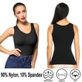 SHAPEVIVA Women's Slimming Compression Shapewear Tank Top with Built-in ...