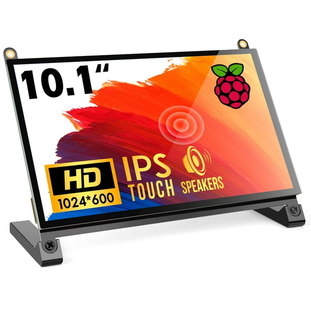 Pantalla ROADOM Raspberry Pi, Monitor de pantalla táctil de 10,1 ...