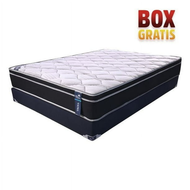 Colchón Elite Confort Troya Individual Eurotop Semi Firme | Bodega ...