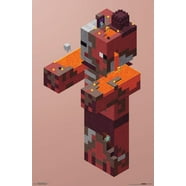 Minecraft - Skeleton Tundra Wall Poster, 22.375" x 34" - Walmart.com