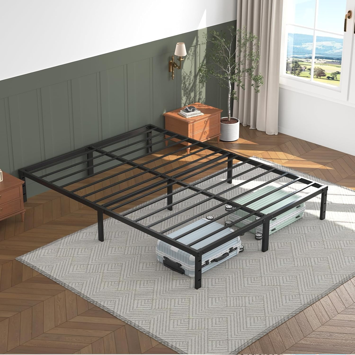 Click here for Unbranded Metal Platforms Bed Frames California Ki... prices