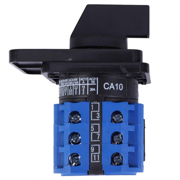 Interruptor selector de control de 4 posiciones y 8 terminales CA10 ...