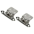 2 Pcs Lot Kitchen Hinges Overlay Self Closing Face Mount Cupboard Door ...