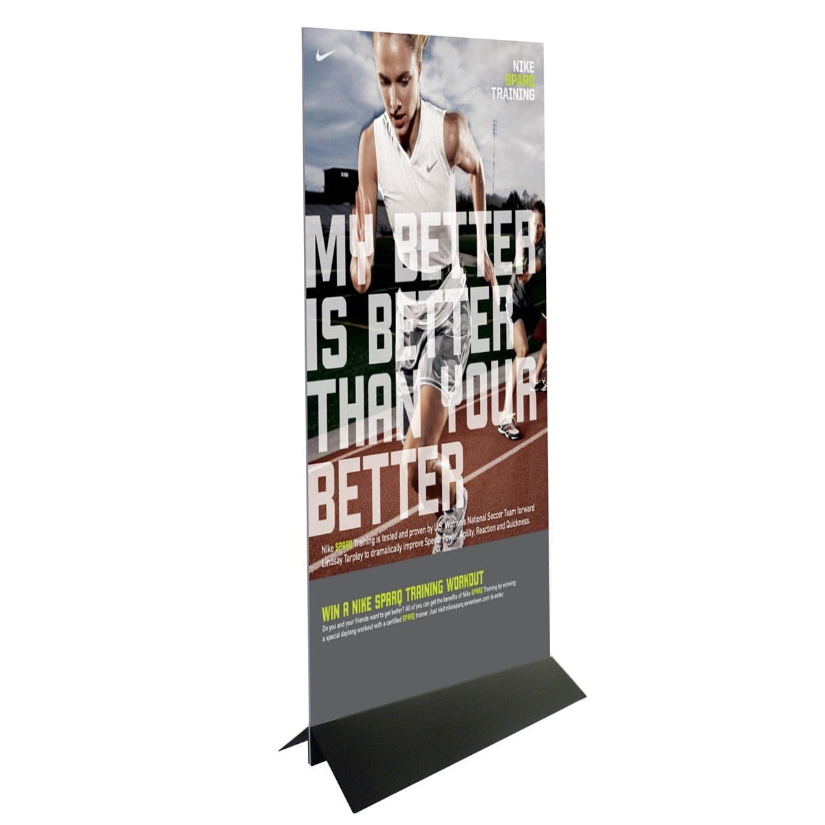 Signworld 36" Floor Mount Sign Holder - Great to hold up Signs and ...