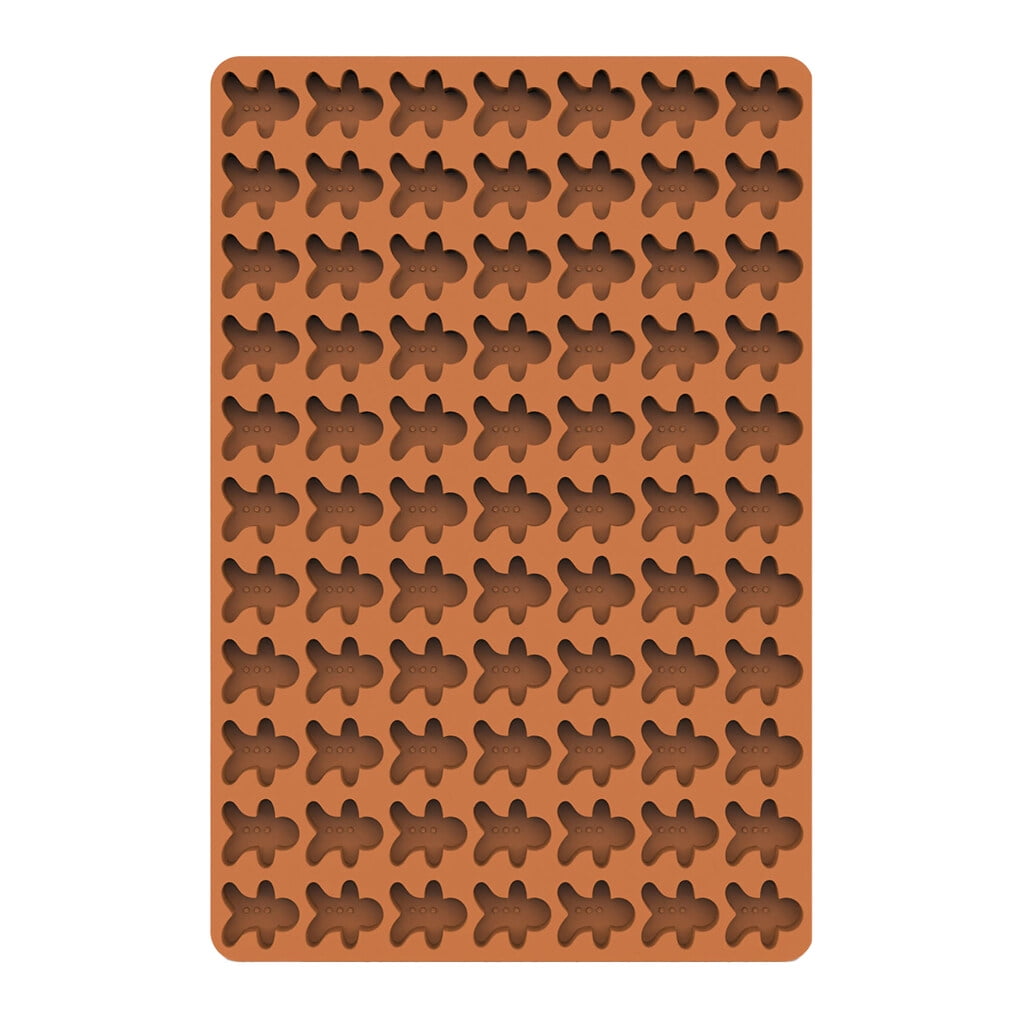 Linyer Biscuit Mold Kitchen Grids Chocolate Tray Non-stick Silicone Ice ...