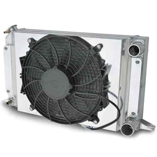 AFCO Cooling 80104NFAN Scirocco-Style Radiator Fan & Shroud Combo ...