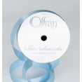 Offray Ribbon, Powder Blue 5/8 inch Single Face Satin Polyester Ribbon ...