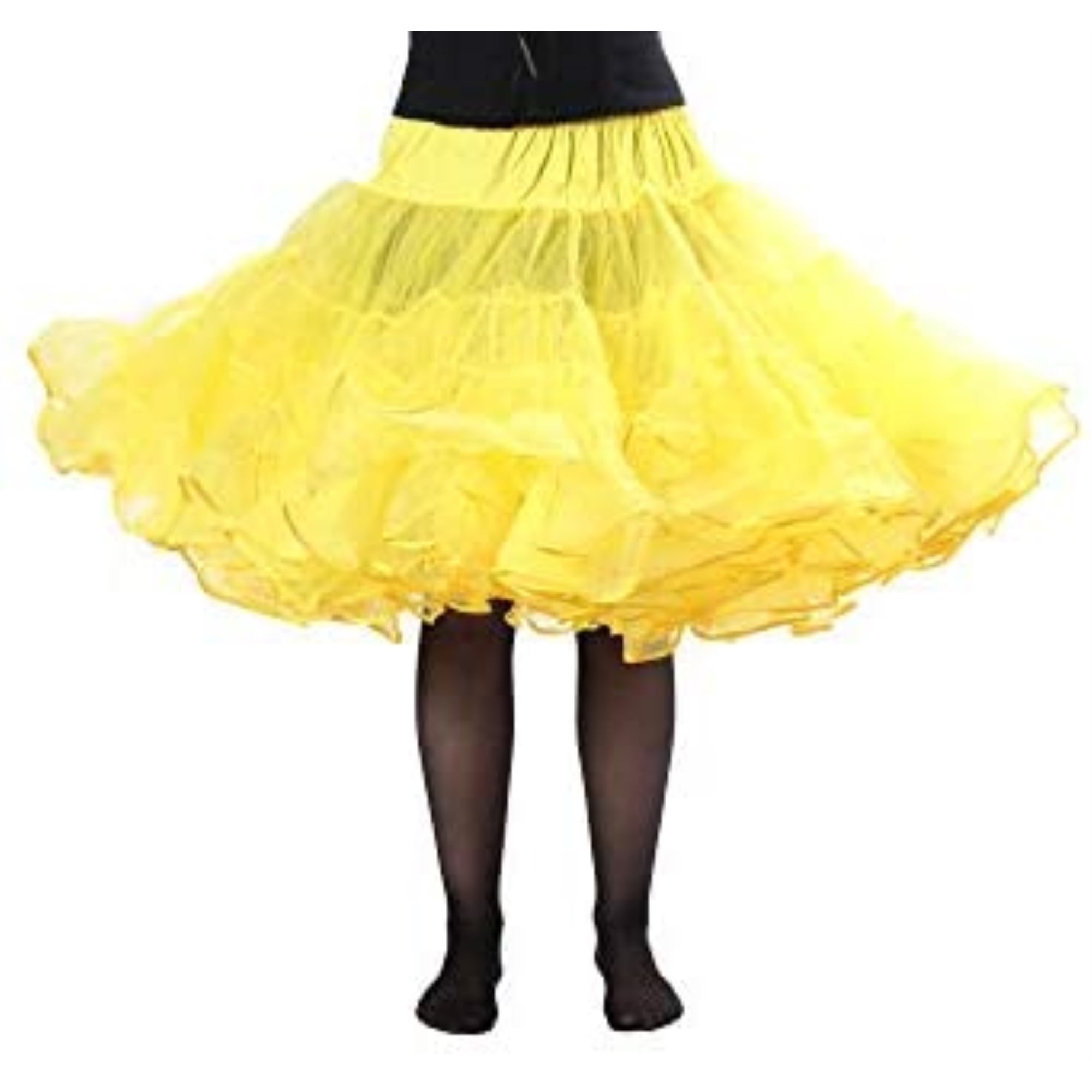 Malco Modes Michelle Style 575, Enagua vintage para adultos (amarilla, pequeña) Malco Modes 575 ...