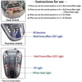 Tactical Helmet Signal Light with LED + IR/Strobe Military IFF Helmet ...