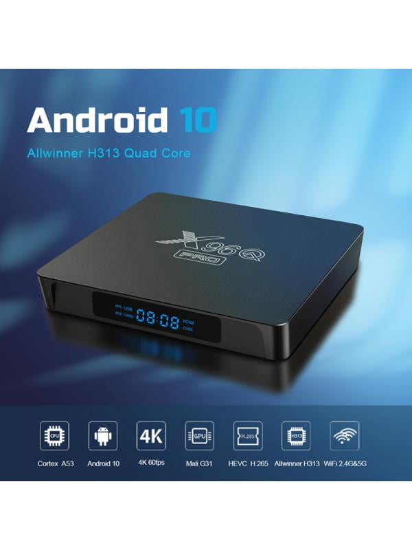 New X96Q Pro Set Top Box H313 Network TV Set Top Box 4K TV Box with ...