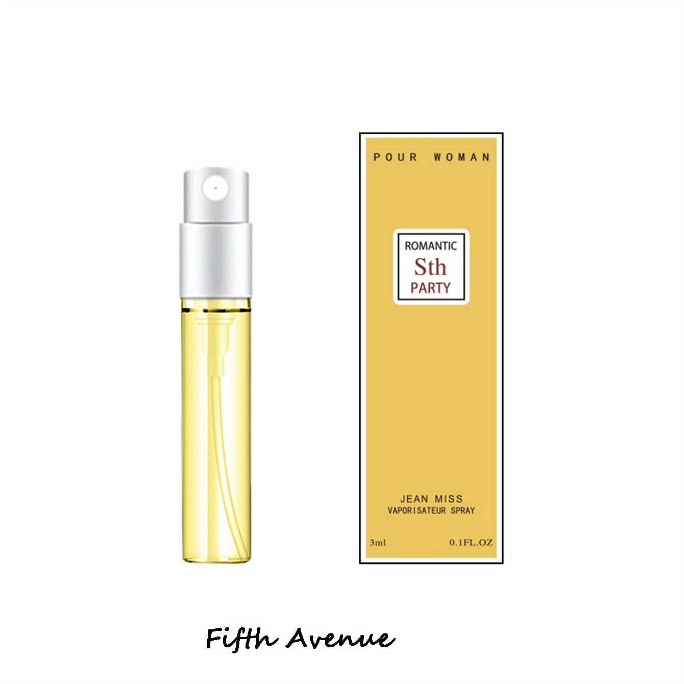 3ml Sample Size Spray Perfume, Multi Scents, Refillable Fragrance ...