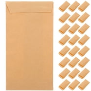 Kraft Small Business Coin Envelope, #5 1/2, Round Flap, Gummed Closure ...