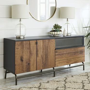 Meridian Furniture Collette Solid Wood Sideboard Buffet in White ...