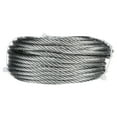 3/16" Wire Rope Kit, 30', 2 Thimbles and 6 Clips Included, Zinc ...