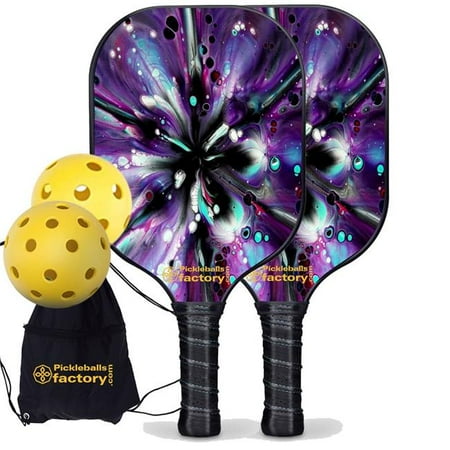 Pickleball Factory PB00033-4-C Pickleball Set - Flowers Bloom ...