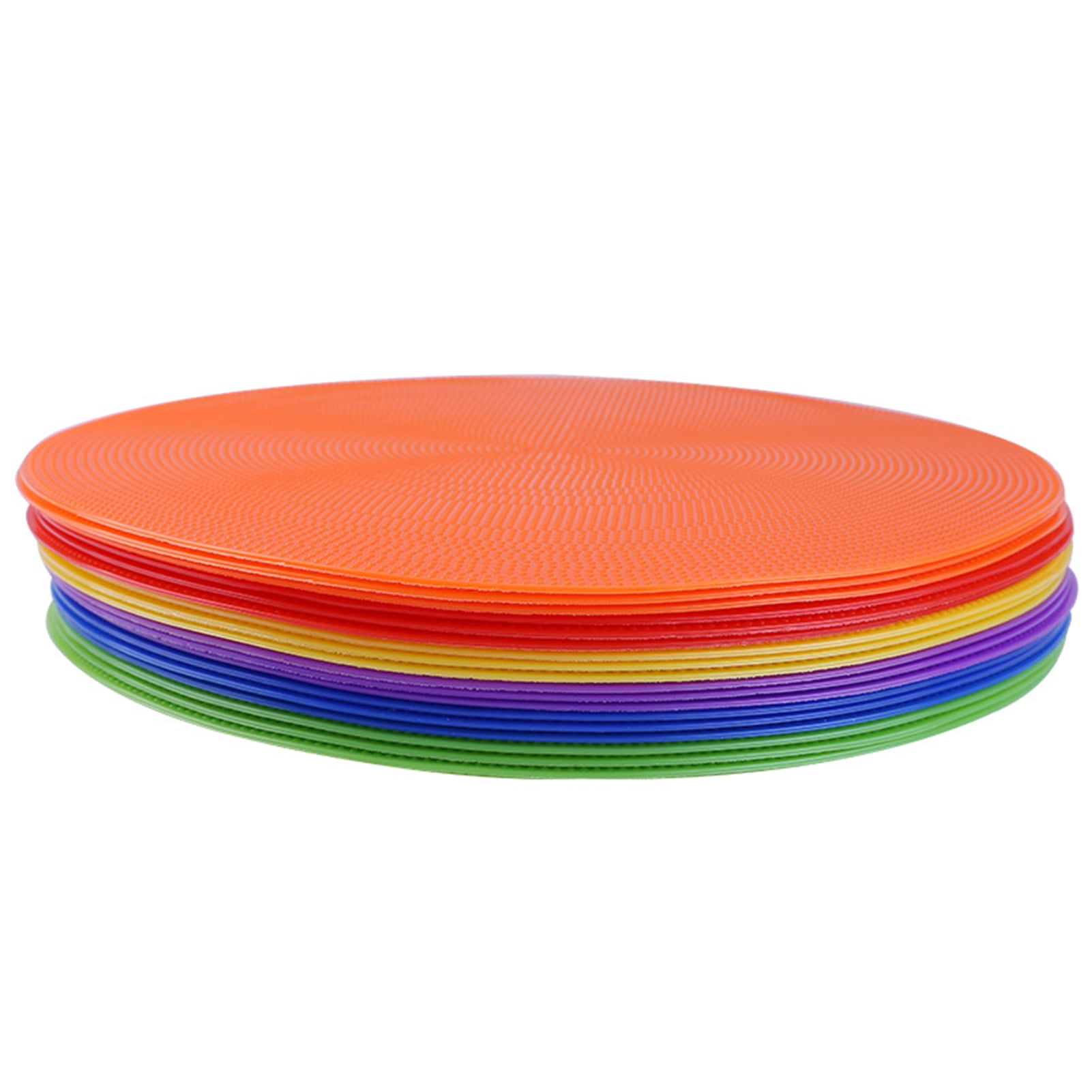Pnellth Football Training Mark Plate Non-slip Agility Training Vibrant ...