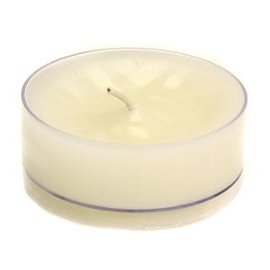 1 Pc Mega Tea Light Candle French Vanilla 1 inch tall nearly 2.5 inches ...