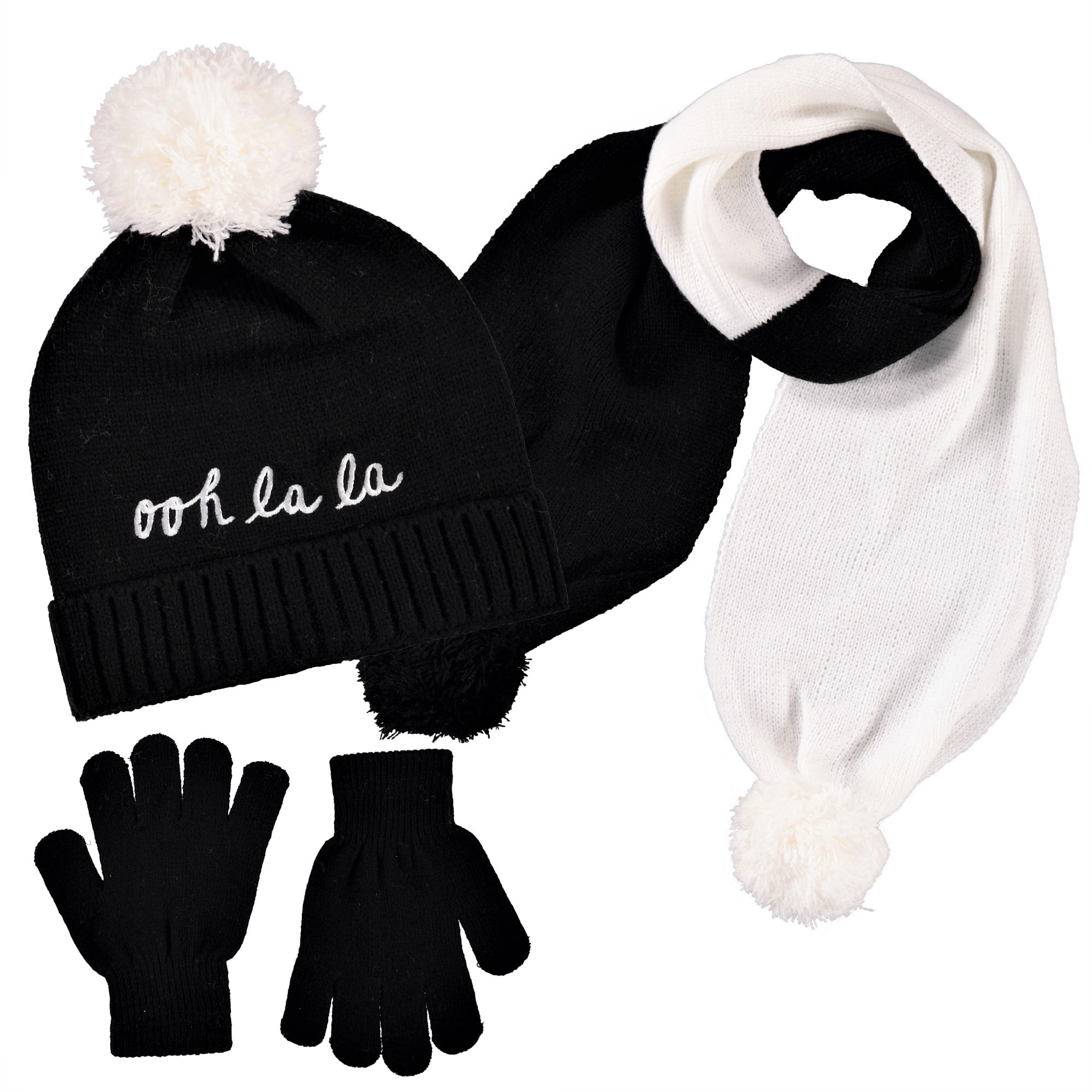 Swak Girls Hat,Scarf & Glove Set-Kids Cold Weather Winter Accessories ...