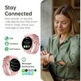 TIGRADE Pink Smart Watch for Android & iPhone, Waterproof, 100+ Sport ...