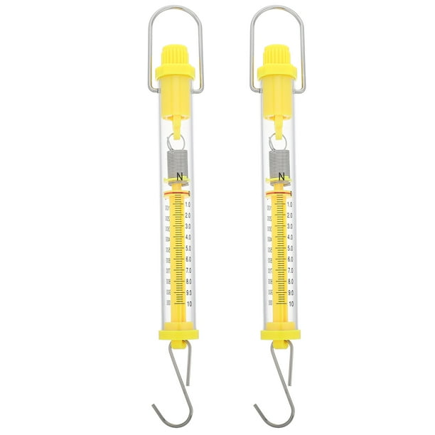 Báscula de resorte tubular de 2 piezas para experimentos de física ...