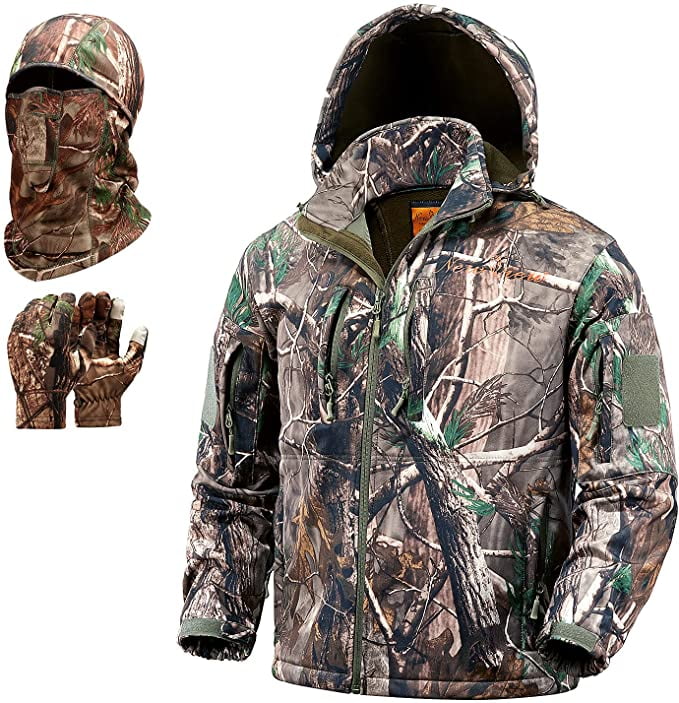 NEW VIEW Hunting Jacket for Men,Ultra-Silent Water Resistant Hunting ...