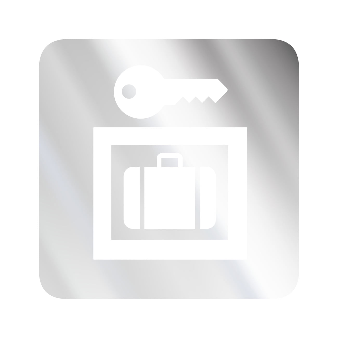 Baggage Lockers Sticker Decal Die Cut - Self Adhesive Vinyl ...