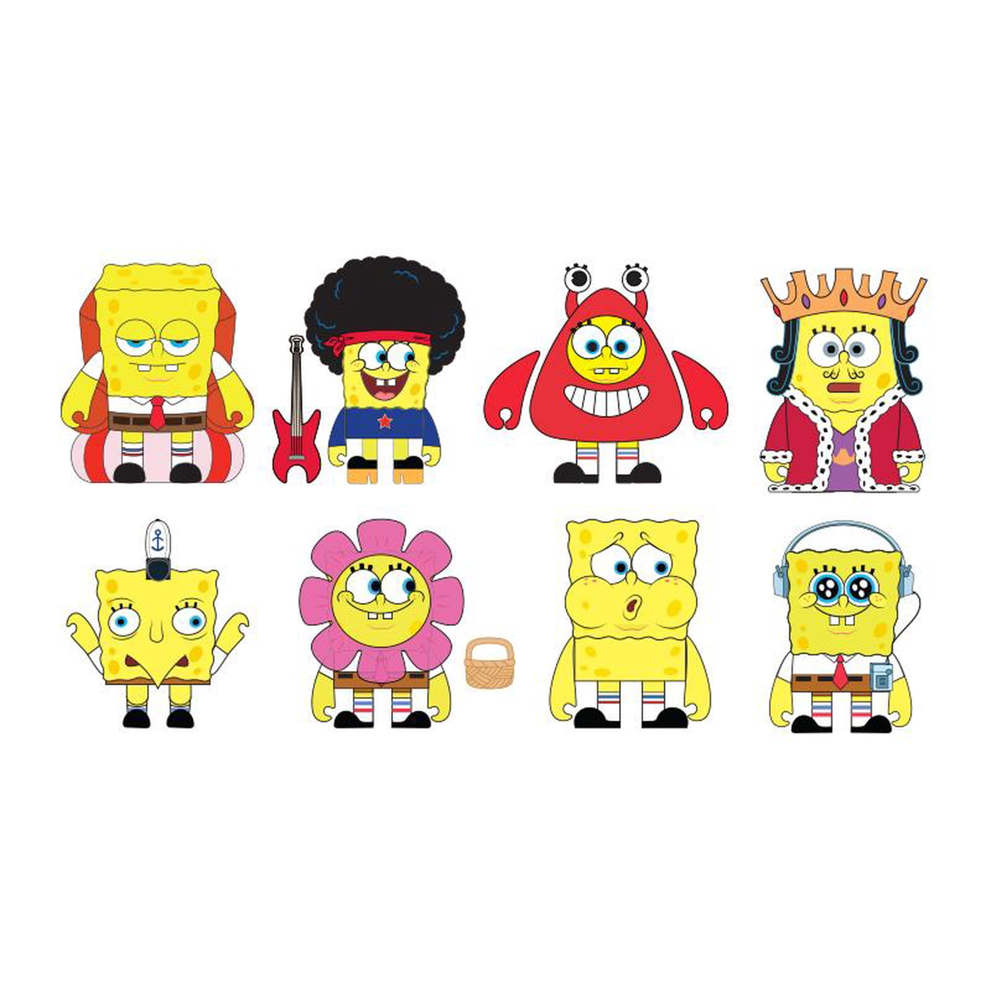 Spongebob Squarepants Different Faces