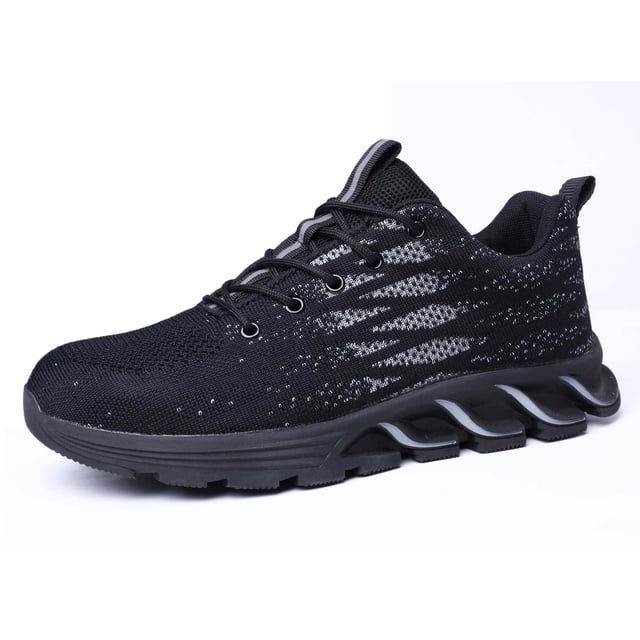 OwnShoe Lightweight Steel Toe Work Shoes for Men Women Safety Shoes ...